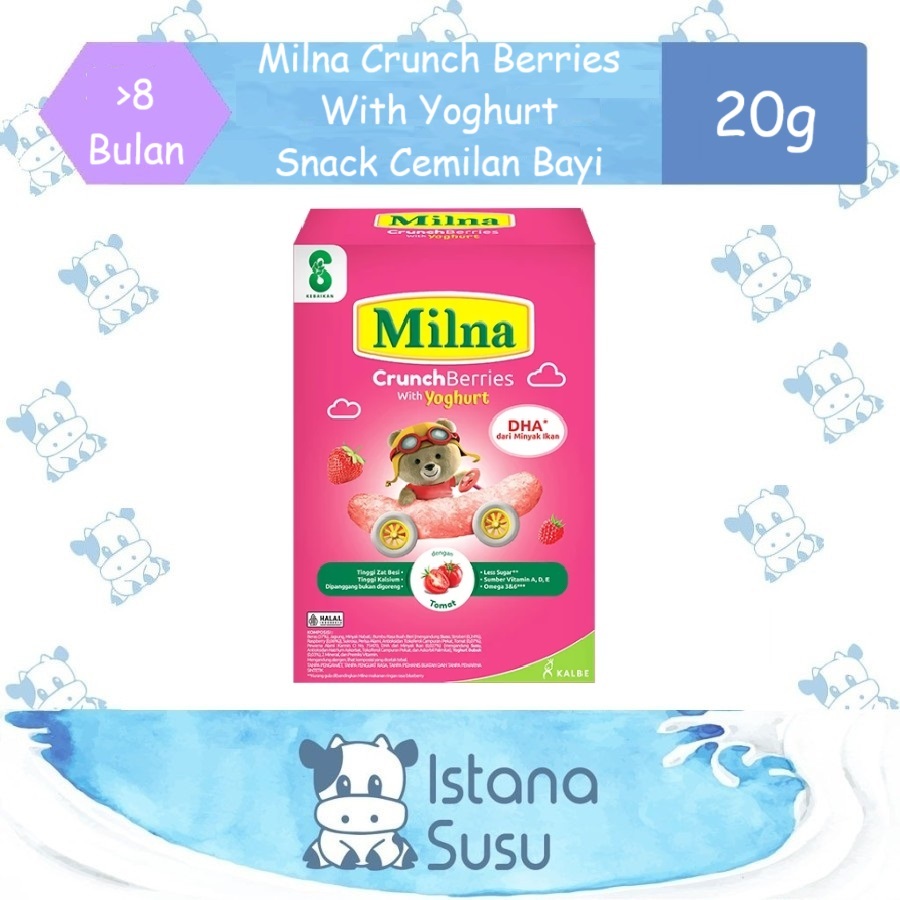 Jual Milna Crunch Snack Cemilan Bayi 20g | Shopee Indonesia