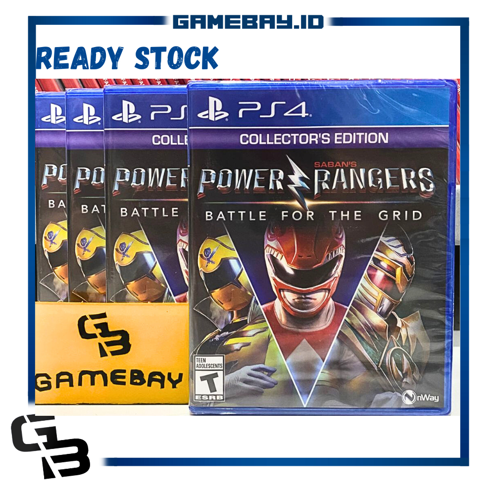 Jual PS4 Power Rangers Battle For The Grid Collector's / Collector ...