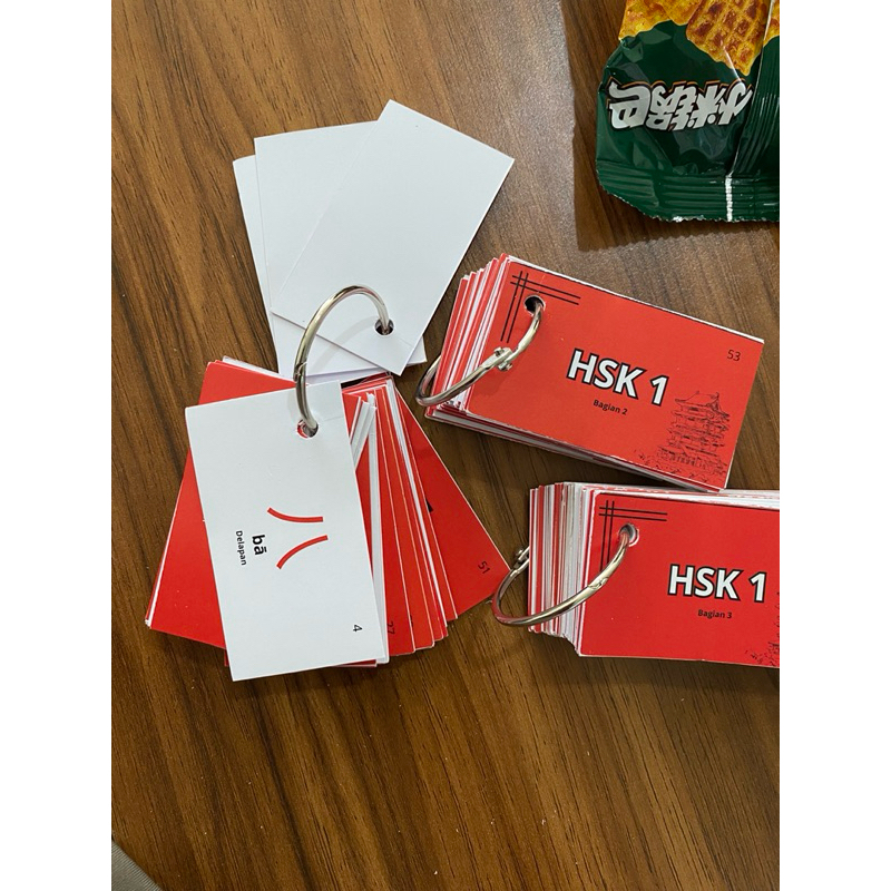 Jual Mandarin Flash Card HSK 1 plus audio | Shopee Indonesia