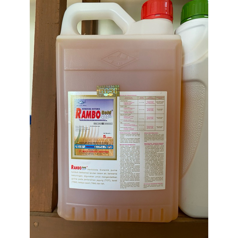 Jual Herbisida RAMBO Gold 480 SL 5 Liter/ 5Ltr | Shopee Indonesia