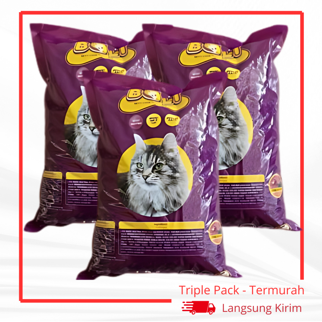 Jual [3 pack] Makanan Kucing Bolt - Catfood Bolt Repack Kualitas ...