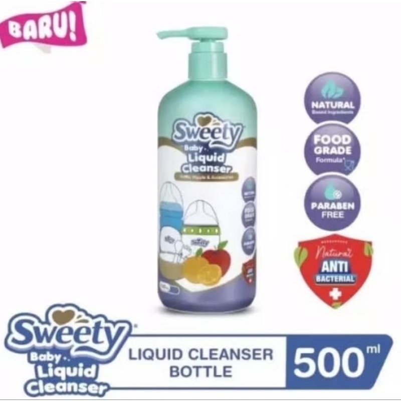 Jual SWEETY Liquid Cleanser Bottle 200ML 500ML dan 900ML | Shopee Indonesia