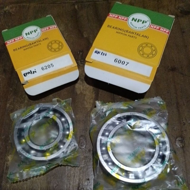 Jual BEARING KRUK AS BEAT BEAT FI SCOOPY VARIO 110 Original NPP 6205 6007 (1pasang) NPP BEARING ...
