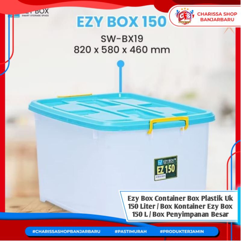 Jual Ezy Box Container Box Plastik Uk 150 Liter / Box Kontainer Ezy Box ...