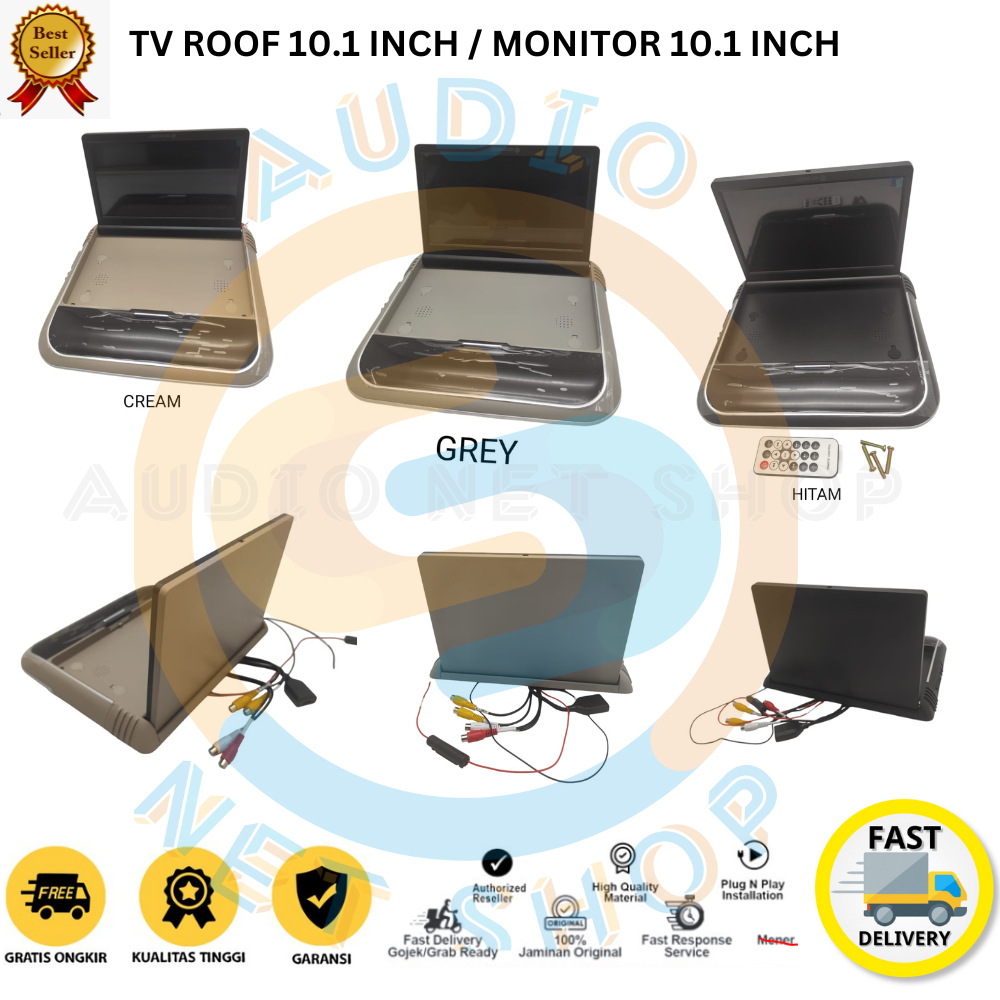 Jual TV ROOF 10.1 INCH - TV PLAFON 10.1 INCH / TV MOBIL MONITOR ...