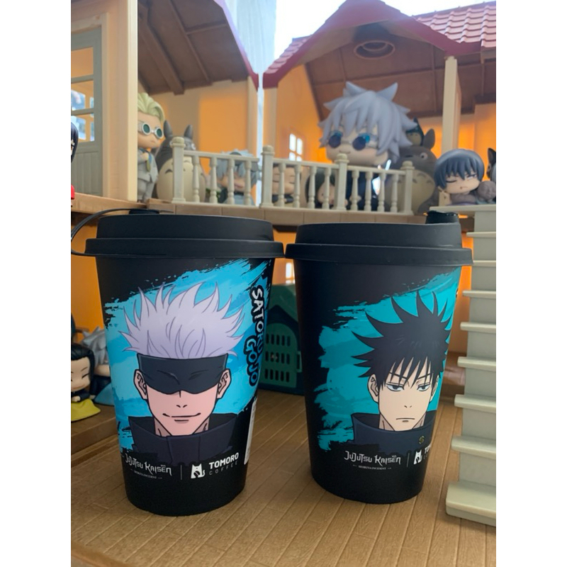 Jual Tomoro Coffee x Jujutsu Kaisen JJK Tumblr Cup Reusable - Megumi ...
