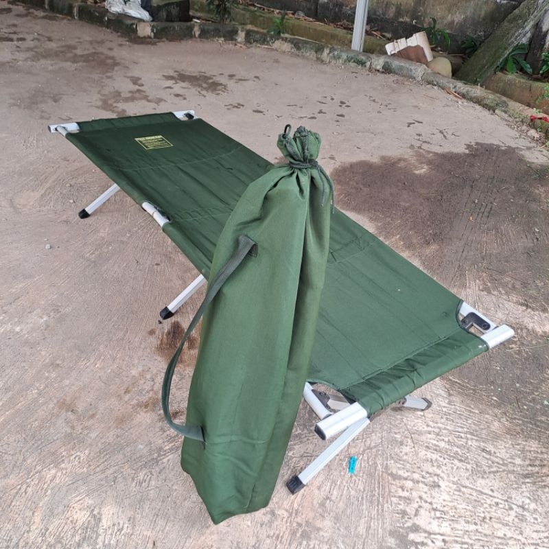 Jual Velbed second EX TNI original / Folding Bad / Tempat tidur lipat ...