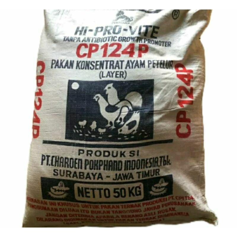 Jual PAKAN AYAM KONSENTRAT PETELUR CP124P KONSENTRAT AYAM PETELUR HI PRO VITE 5KG | Shopee Indonesia