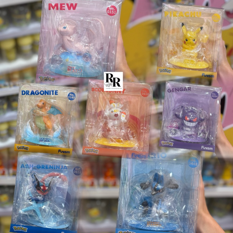 Jual Miniso x Funism - Figuran Mini / Pokemon (Pikachu, Mew, Dragonite ...