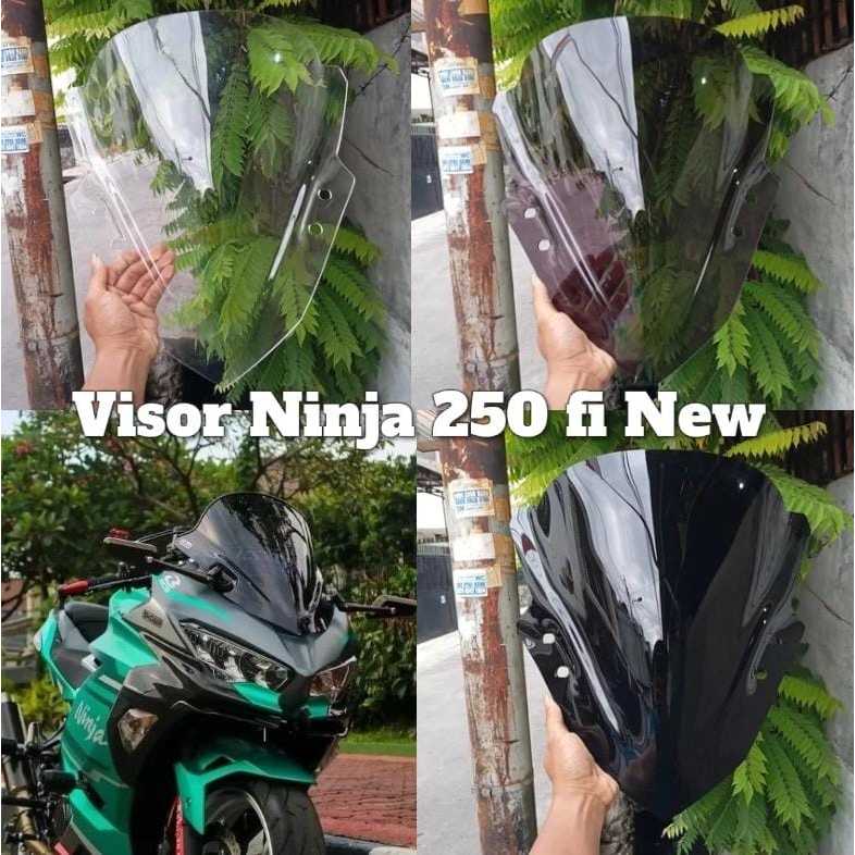 Jual VISOR WINDSHIELD KAWASAKI NINJA 250 FI NEW 2018 2019 2020 2021 ...