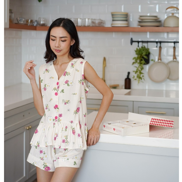Jual FELFE - Giffy Pajamas One Set Japanese Cotton | Shopee Indonesia