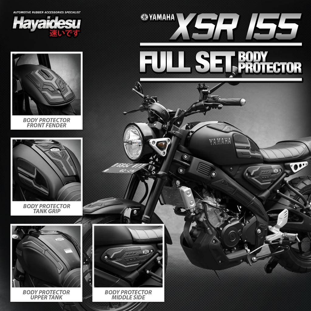 Jual Yamaha XSR 155 Full Set Cover Hayaidesu autorez.id | Shopee Indonesia