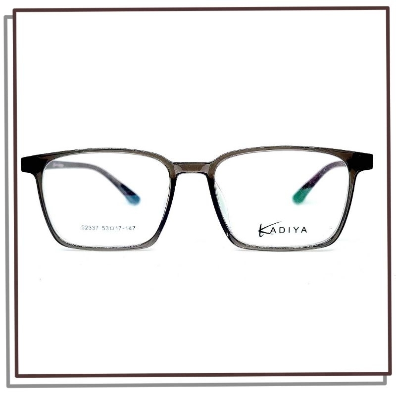 Jual FRAME KACAMATA PLASTIK KADIYA 52337 Model Keren Gagang LENTUR ...