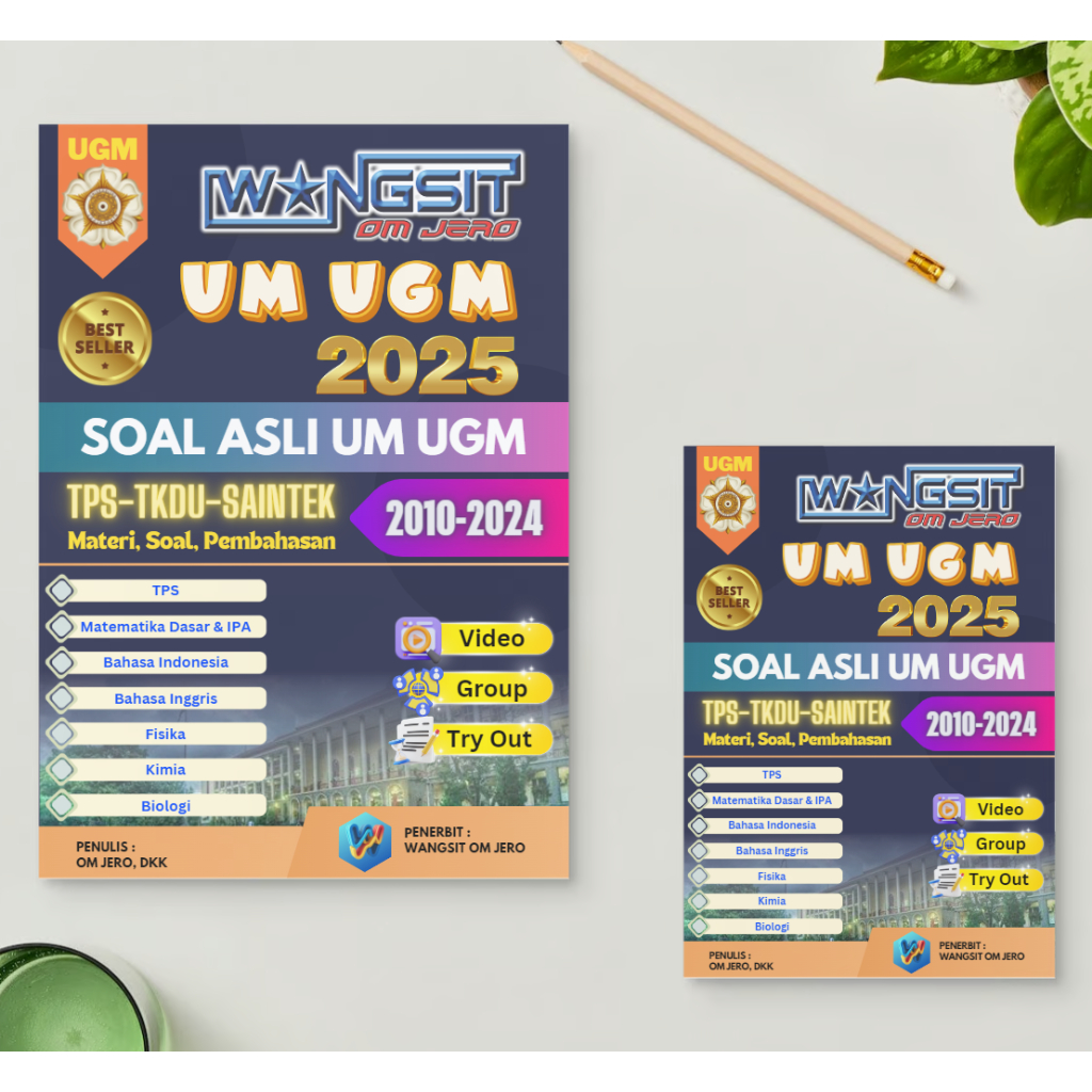 Jual ( UM UGM 2025 ) Buku wangsit om jero UM UGM | UTUL UGM 2025 ...
