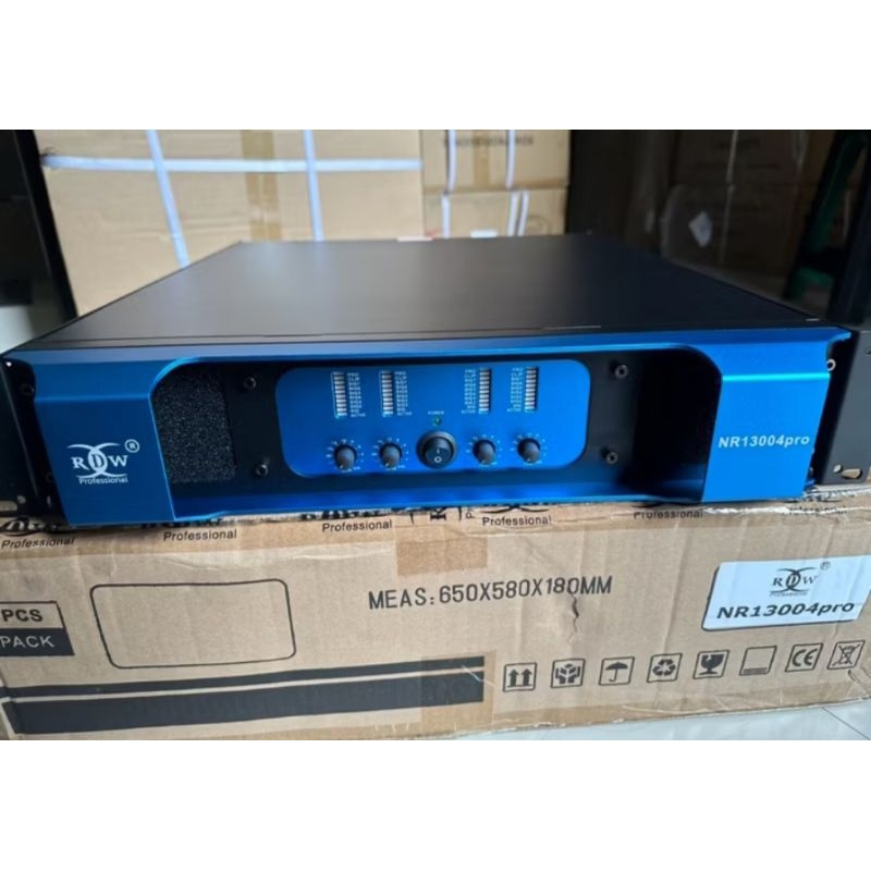 Jual Power Amplifier RDW NR 13004 MK3 / NR 13004MK3 Class H - 4 channel ...