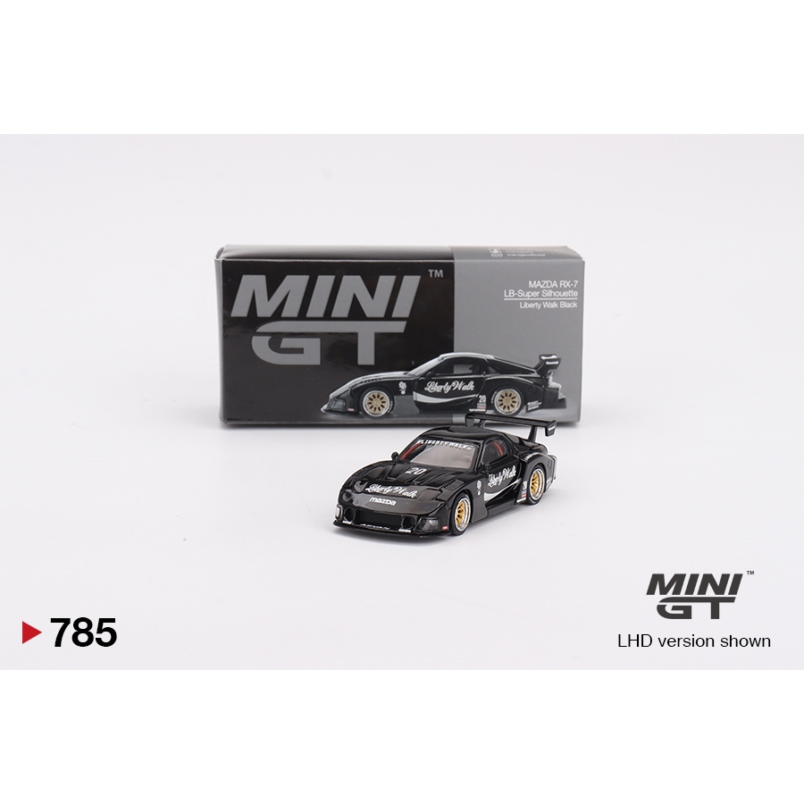 Jual Mini GT 785 MAZDA RX-7 LB-Super Silhouette Liberty Walk Black original | Shopee Indonesia