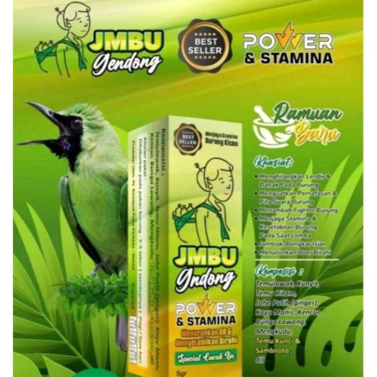 Jual Jamu Gendong jamu burung untuk burung murai batu c.ijo kacer ...