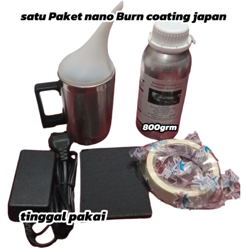 Jual paket alat lengkap nano Burn coating,liquid nano Burn coating ...
