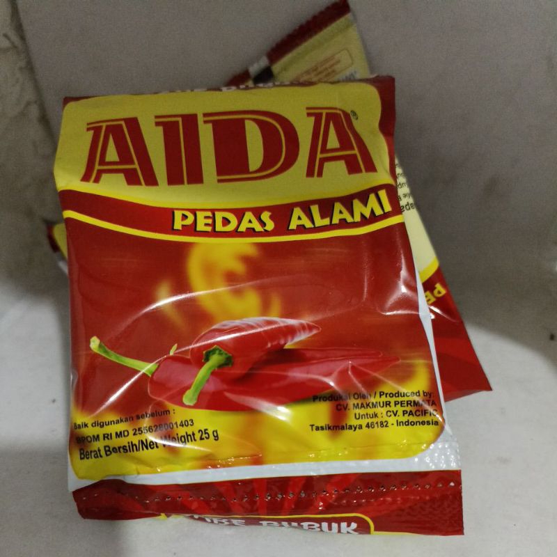 Jual aida cabai bubuk 25gr | Shopee Indonesia