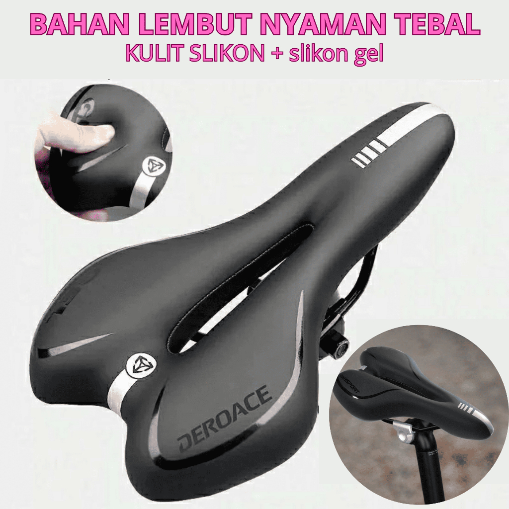Jual TaffSPORT YP081 Jok Sadel Sepeda Gunung listrik super empuk ...