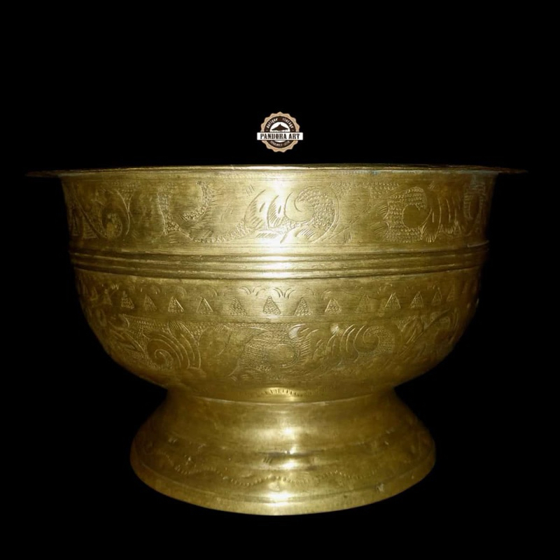 Jual Bokor ukir kuningan lawas ( B788 ) | Shopee Indonesia