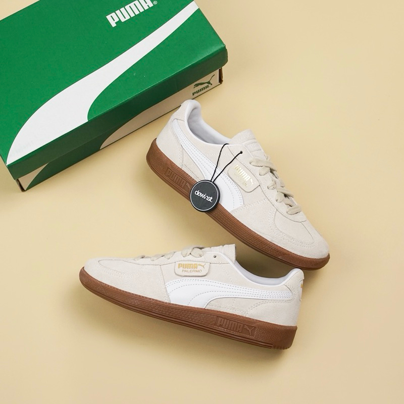 Jual Puma Palermo Alpine Snow White BNIB RESMI ORIGINAL | Shopee Indonesia