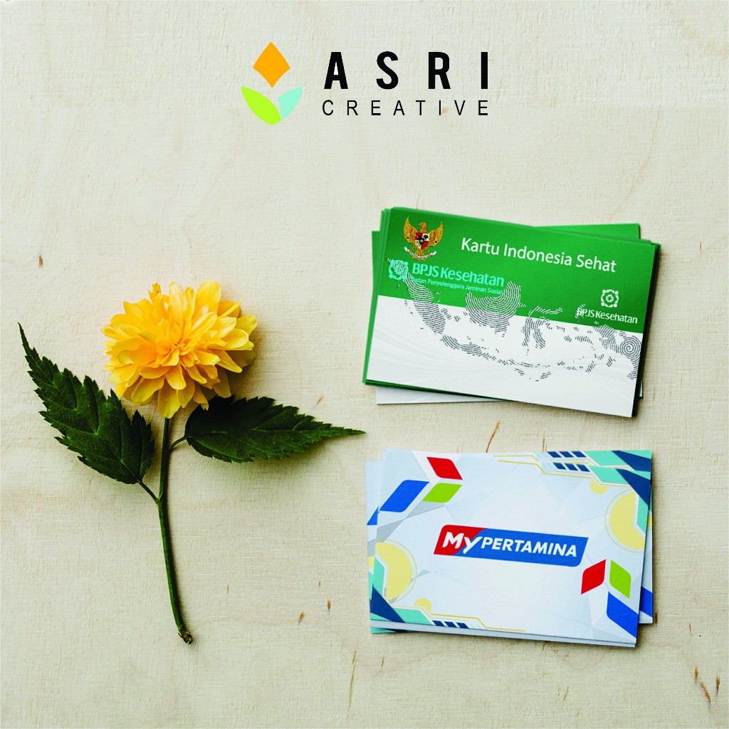 Jual Print Cetak Satuan ID Card Custom 1 Atau 2 Sisi Bahan PVC ...