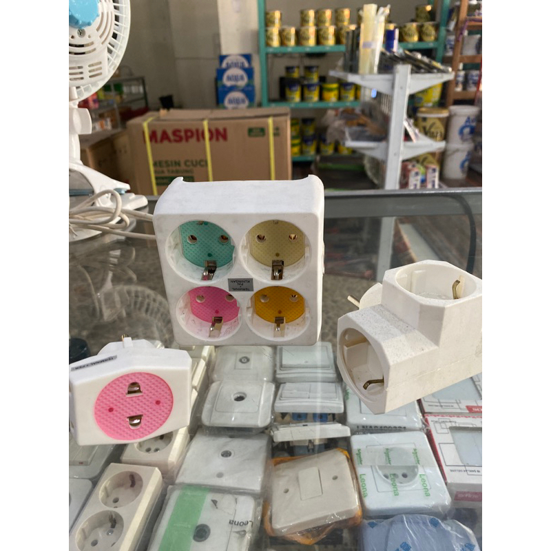 Jual T Arde Colokan Listrik Lubang Banyak | Shopee Indonesia