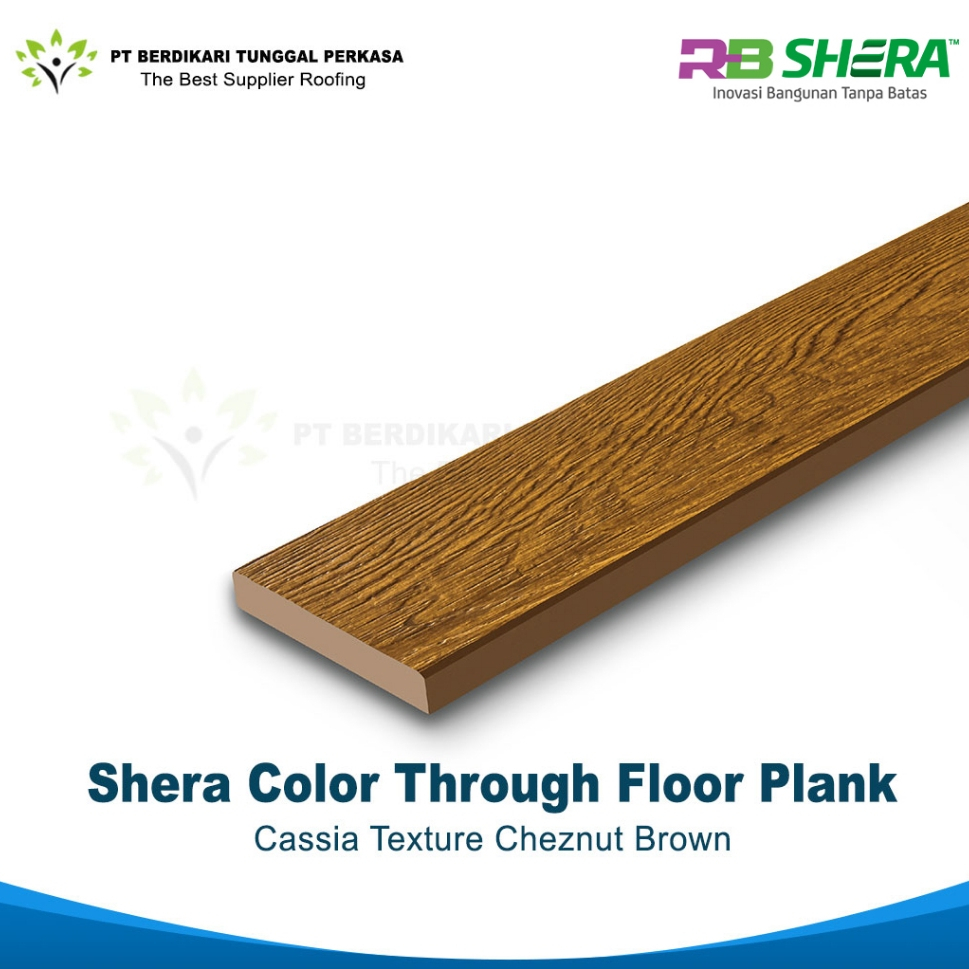 Jual RB Shera Floor Plank Colourthrough / Artificial Wood / Kayu ...