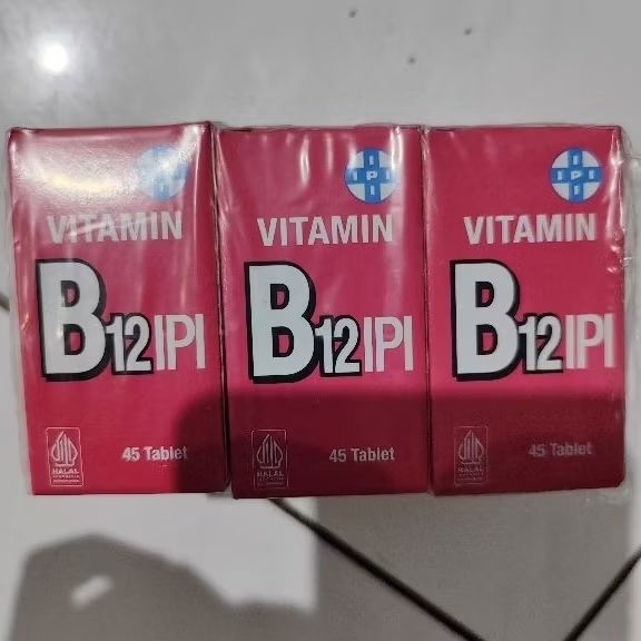 Jual IPI B12 vitamin isi 45 tablet ipi b12 | Shopee Indonesia