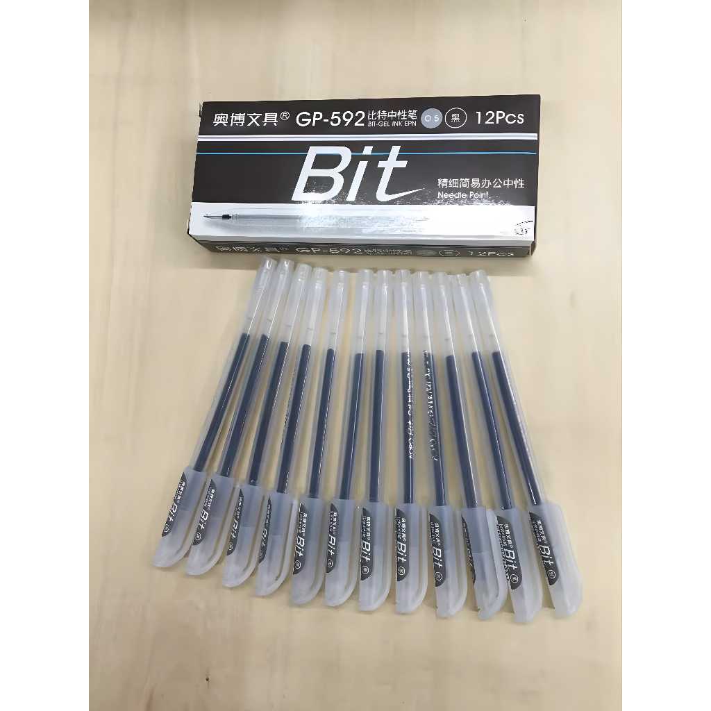 Jual Pulpen Gel Pulpen Murah 1 Pack Pena Gel 0.5mm Standard Pulpen Gel ...