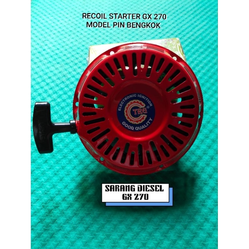 Jual RECOIL STARTER GX 270 PIN BENGKOK KAP ENGKOL TARIKAN ENGINE UNTUK MESIN PENGGERAK HONDA ...