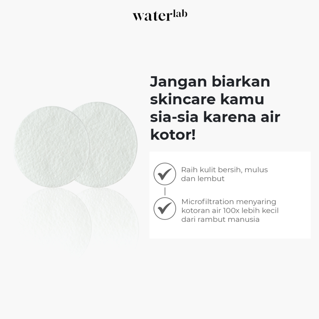 Jual Dermapad Microfiltration Pad Filter Air Cegah Jerawat Kulit Bersih ...