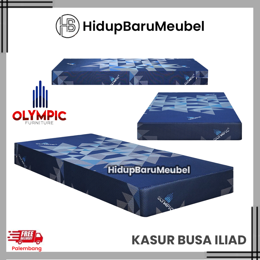 Jual Kasur Busa Olympic Iliad / Kasur Tebal 15 - 20cm Empuk / Pre Order ...