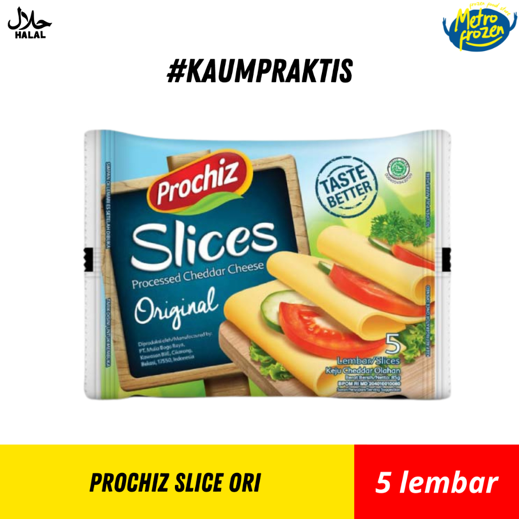 Jual PROCHIZ Cheese Slice 5 Lembar | Shopee Indonesia