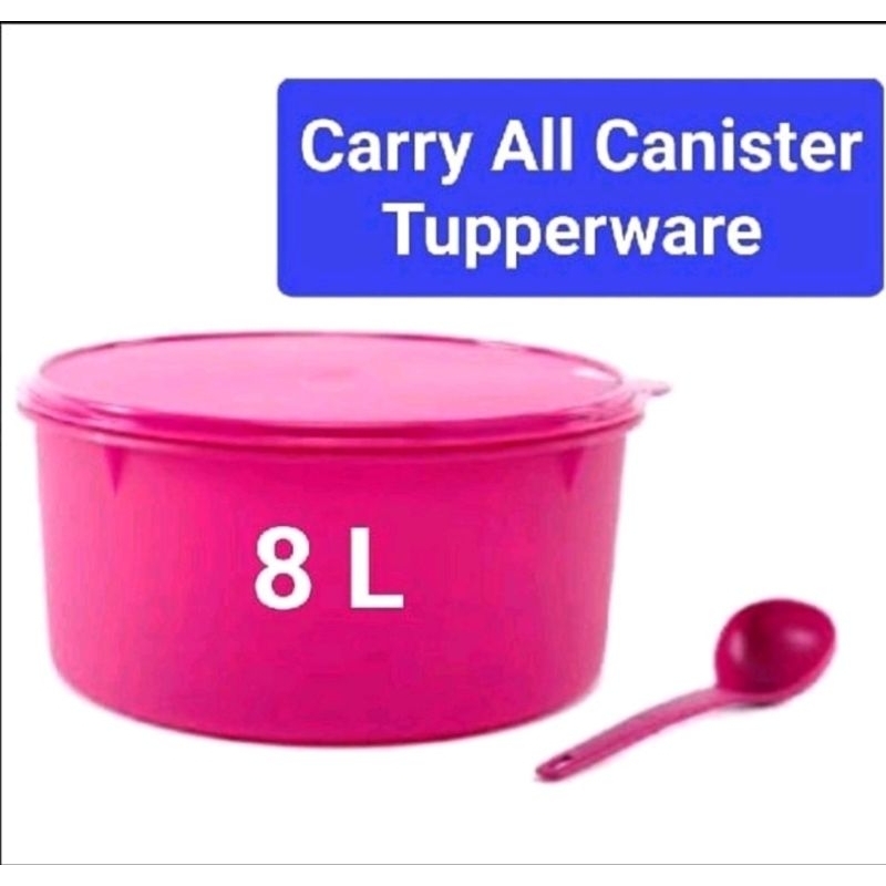 Jual Baskom Carry All Canister Tupperware ( FREE Bubble Warp ) | Shopee ...
