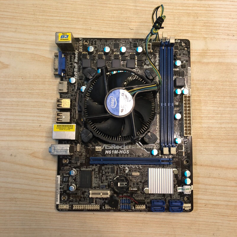 Jual Motherboard Mobo Asrock H61M-HGS DDR 3 Intel Core i3-2120 @3.30GHz ...