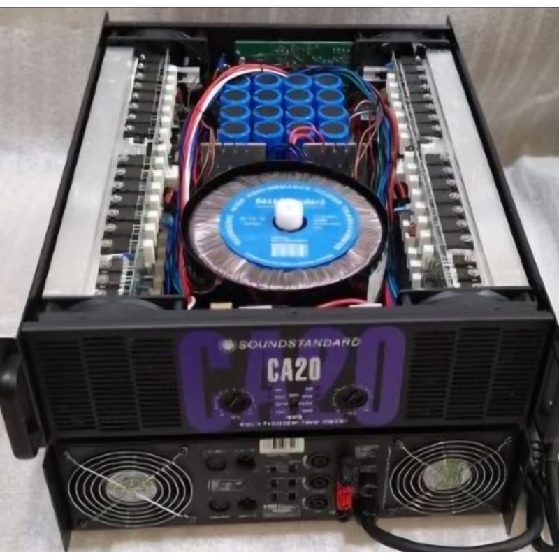 Jual Power Amplifier SoundStandard CA 20 ( body panjang ) | Shopee ...