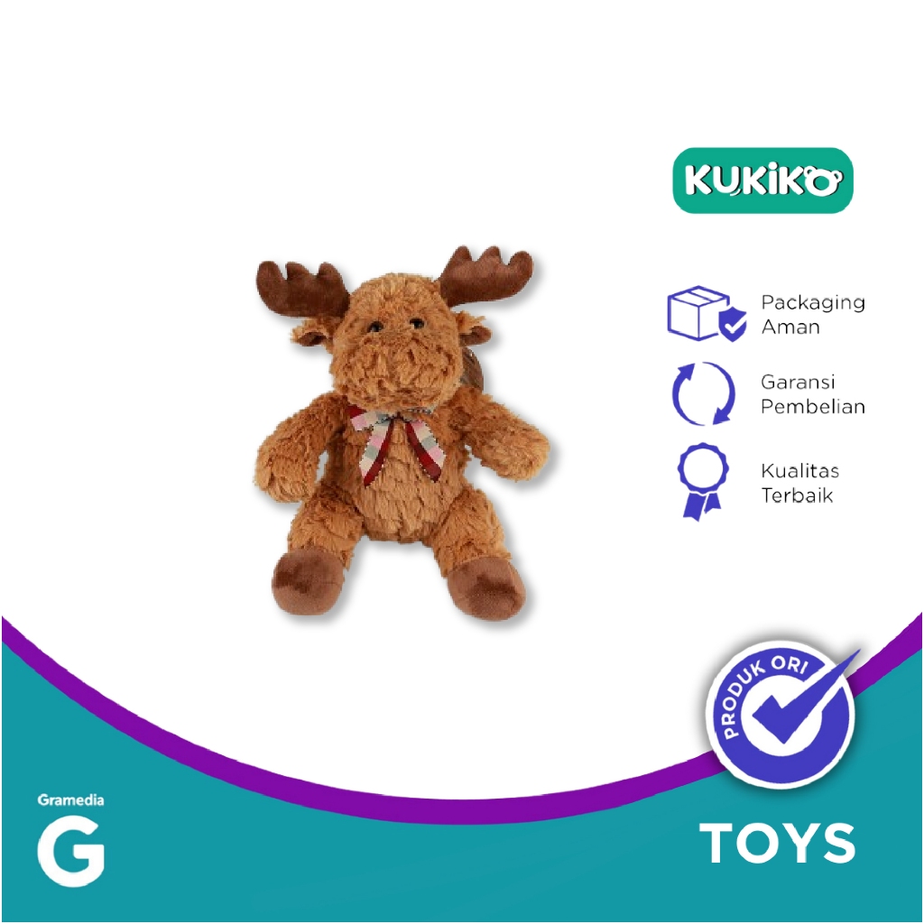 Jual Kukiko Plush Moose 24Cm Kkkpl-4B | Shopee Indonesia
