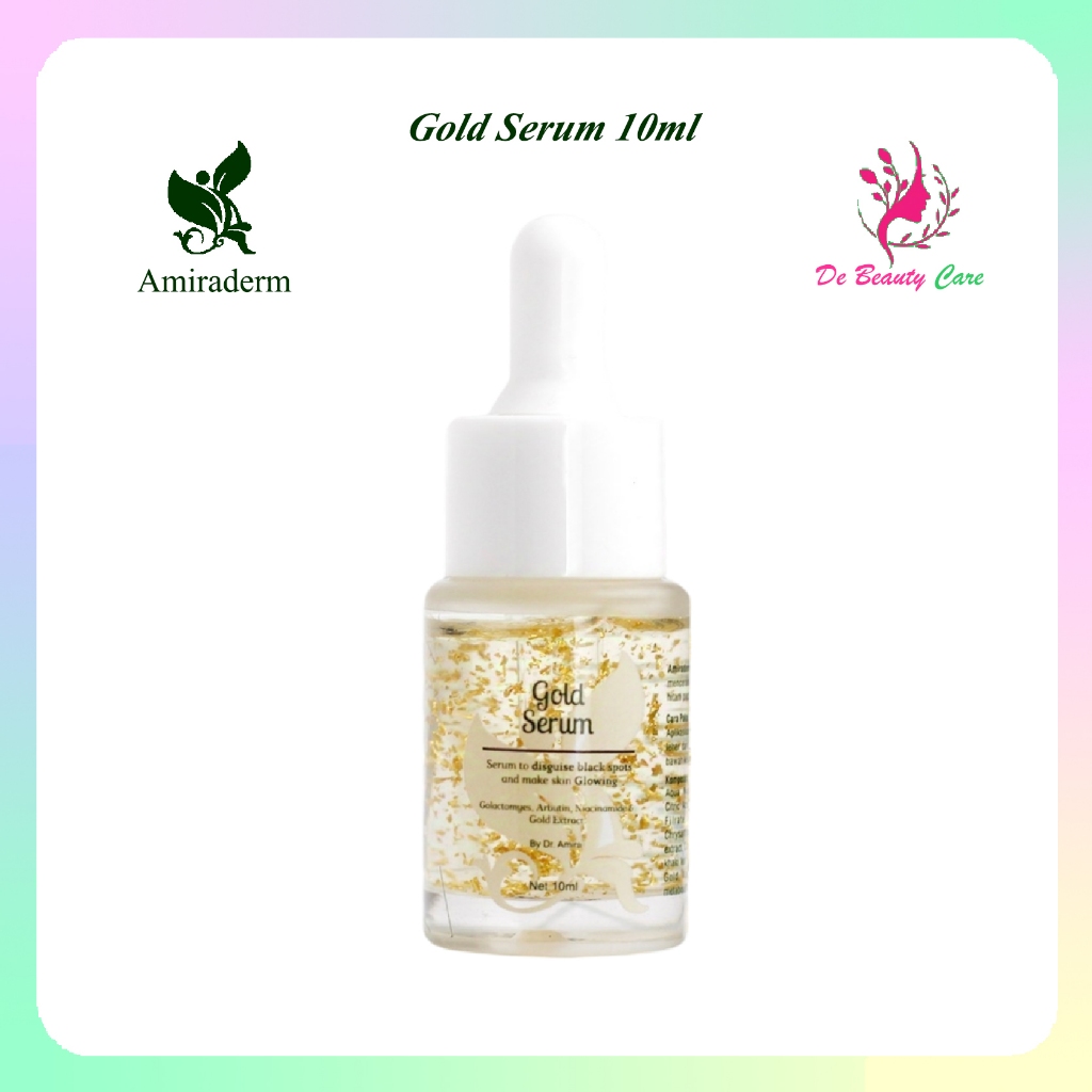 Jual Amiraderm Skincare Gold Serum10ml By Doktif | Shopee Indonesia