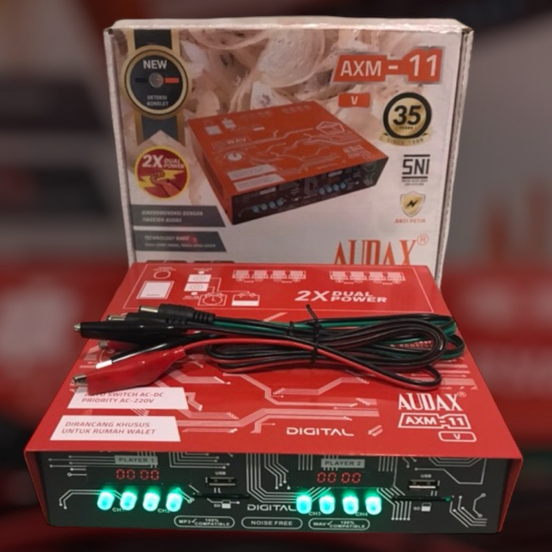 Jual AMPLIFIER AUDAX AXM 11 VERSI 5 TERBARU | Shopee Indonesia