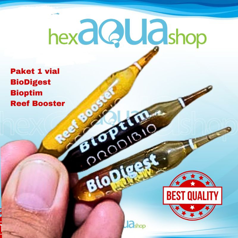 Jual Paket Lengkap Prodibio Biodigest + Bioptim + Reef Booster bakteri ...