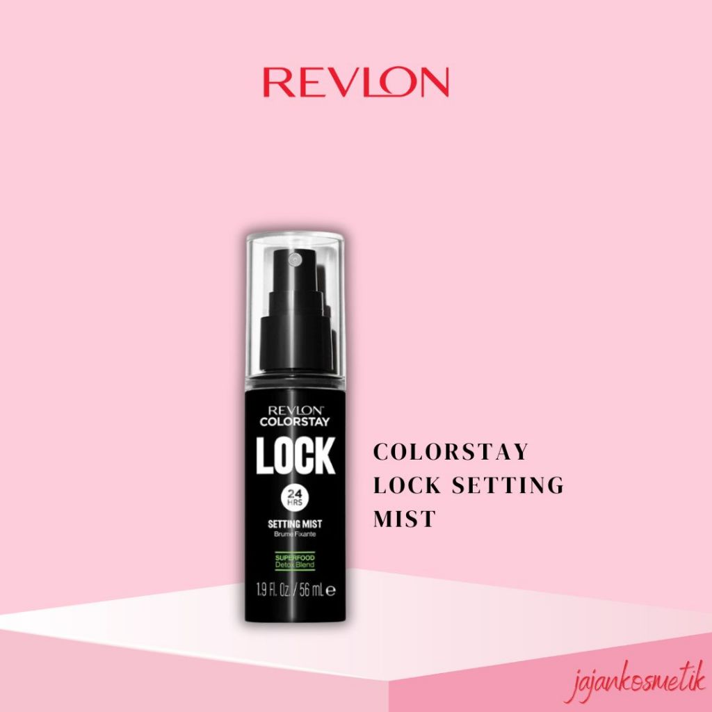 Jual Revlon ColorStay Lock Setting Mist (Setting Spray Tahan 24 Jam ...