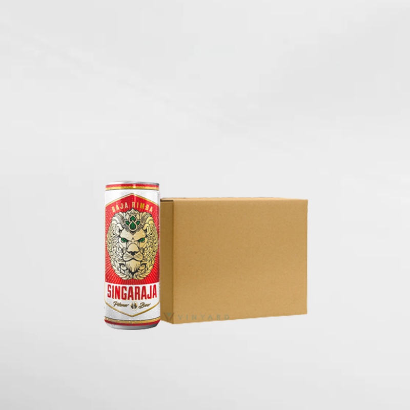 Jual Bir Singaraja Pilsner Can 320ml PROMO 1 Karton ( 24 Botol ...
