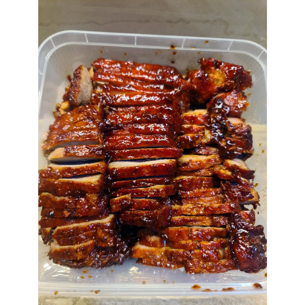Jual Pork Charsiu Premium 500 gr / Babi Panggang Merah / Charsiu pork ...