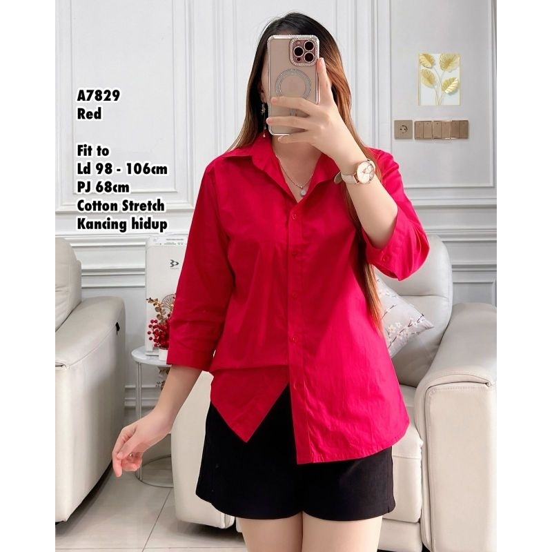 Jual A7829 Cotton Polos | Shopee Indonesia
