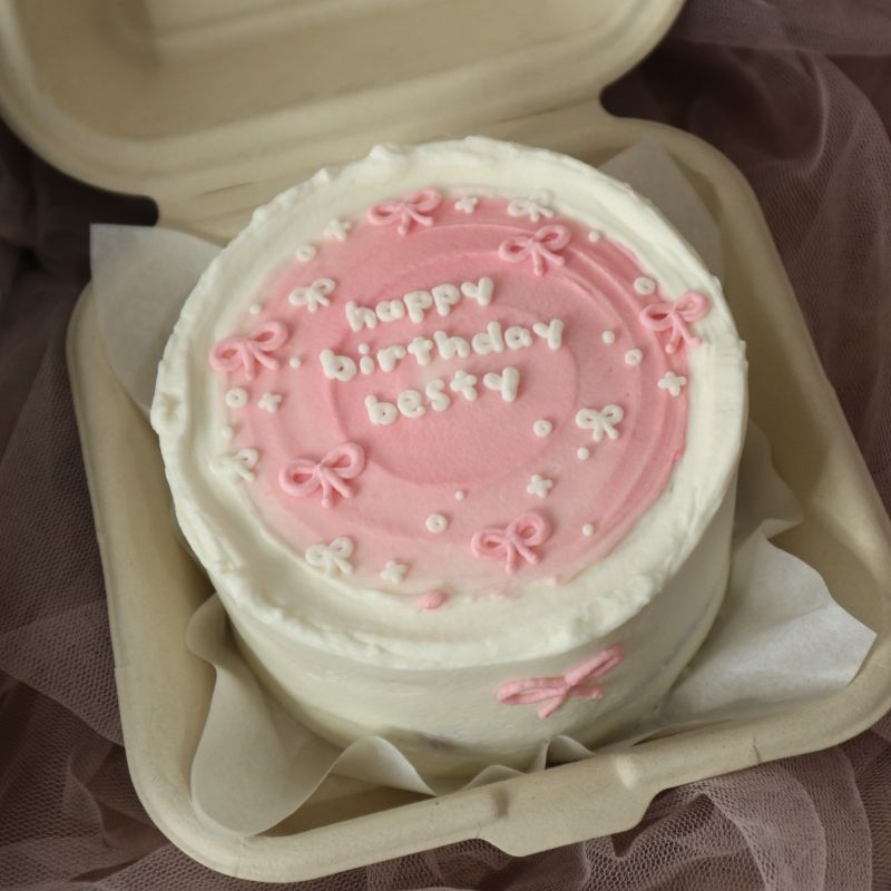 Jual BENTO CAKE / KOREAN CAKE / KUE ULANG TAHUN *baca deskripsi ...