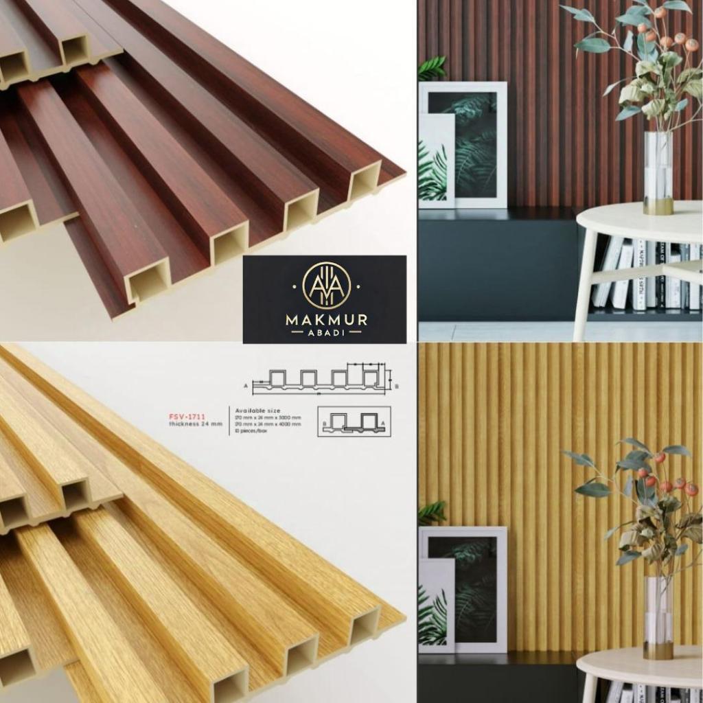 Jual WPC Aestetic Dinding Motif Kayu 3D WALL PANEL PVC Kayu Bukan ...