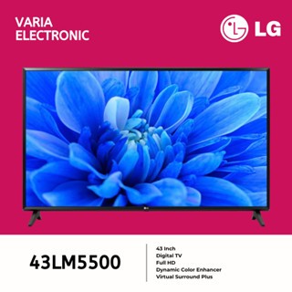 Jual LED TV LG 43 Inch 43LM5500 Full HD Digital TV - Khusus Pengiriman ke Sukabumi | Shopee ...