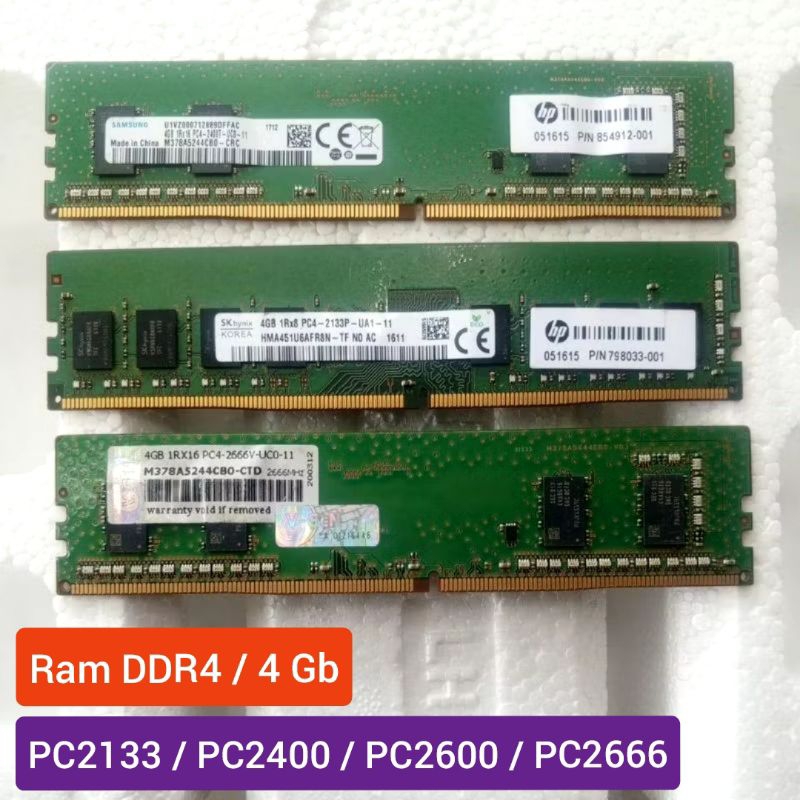 Jual Ram 4 gb ddr4 2133 2400 2600 2666 | Shopee Indonesia